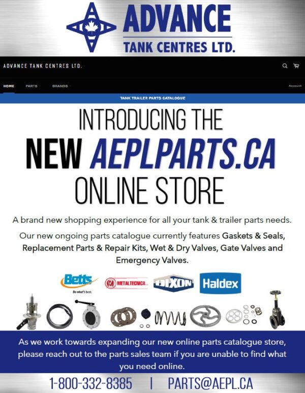 Advance Tank Centres introduces its new Online Parts Store! A brand new ...