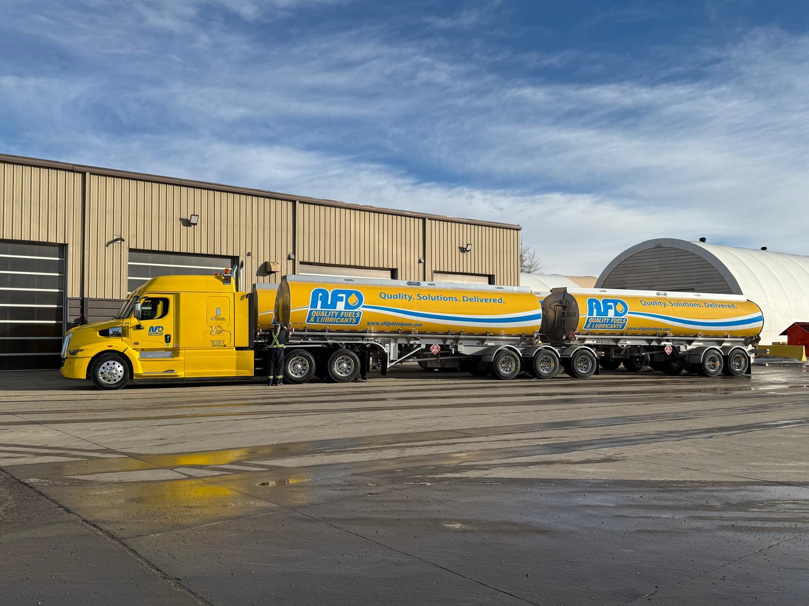 A new set of 5 Compartment Fusion B-Trains for AFD Petroleum Ltd. in ...