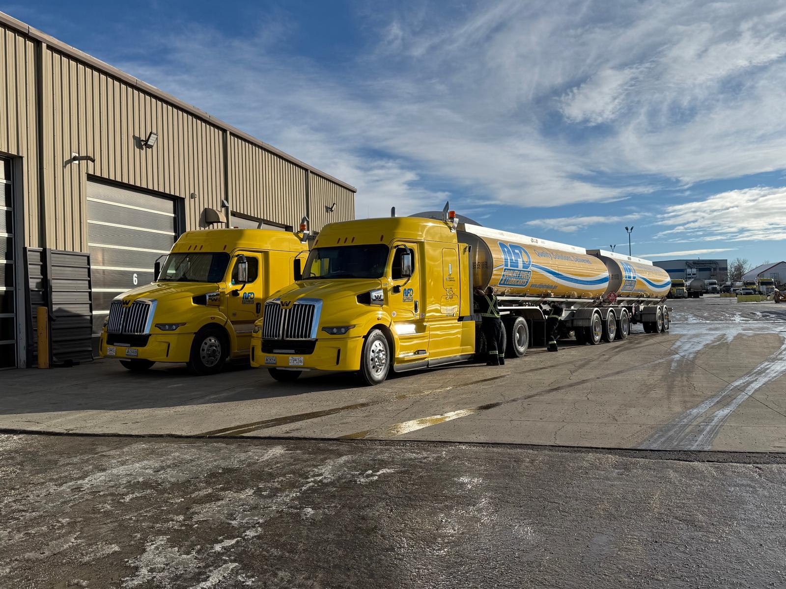 A new set of 5 Compartment Fusion B-Trains for AFD Petroleum Ltd. in ...